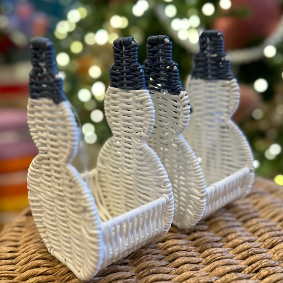 Target | Holiday | Target Snowman Basket Wicker Gift Bullseye ...